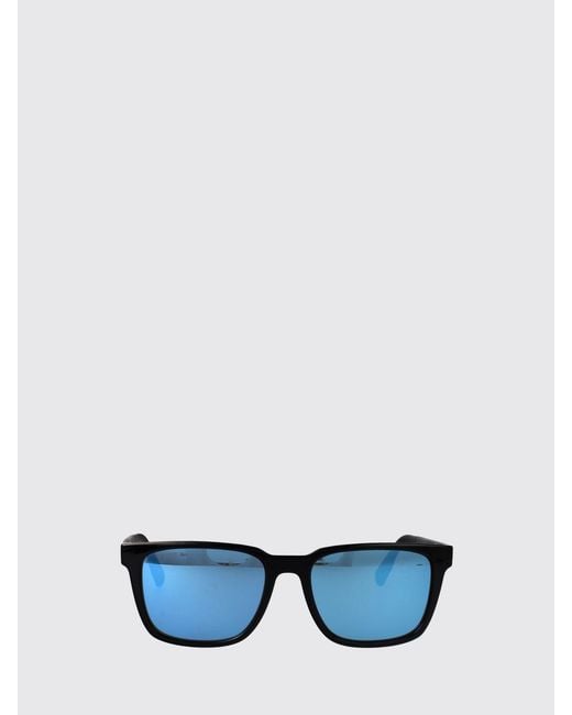 Lacoste Aviator Acetate Sunglasses With Amber Lenses And Monogram Logo ...