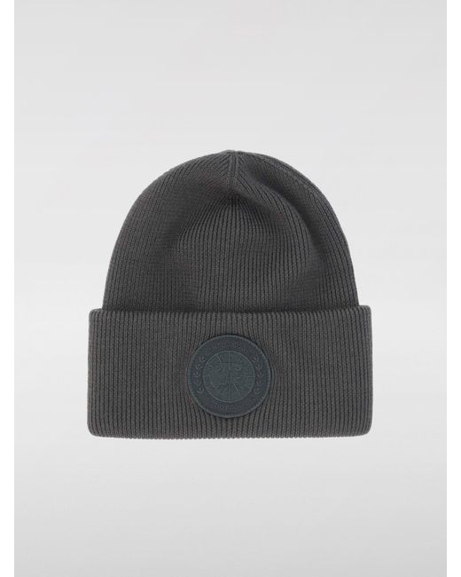 Canada Goose Wool Blend Baseball Cap in Grey for Men | Lyst UK