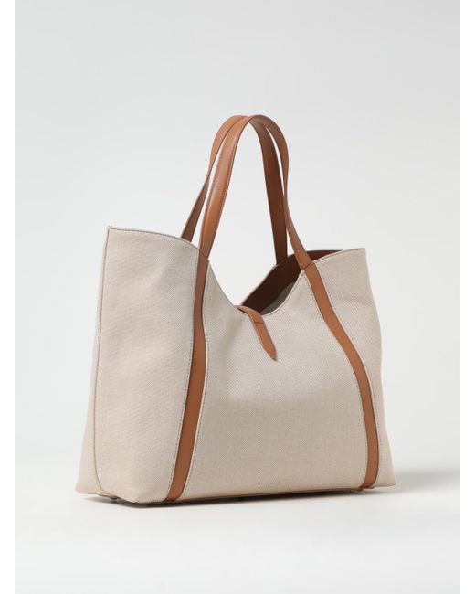 Furla Shoulder Bag in Natural | Lyst UK
