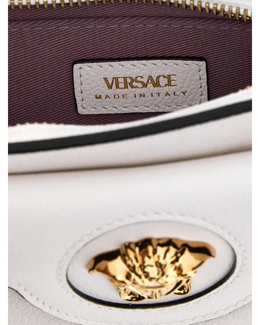 Versace Shoulder Bag in White | Lyst
