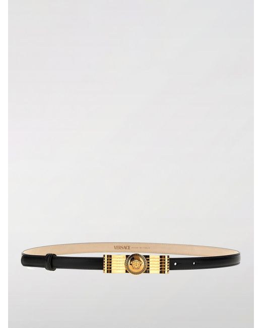 Versace Belt in White | Lyst UK