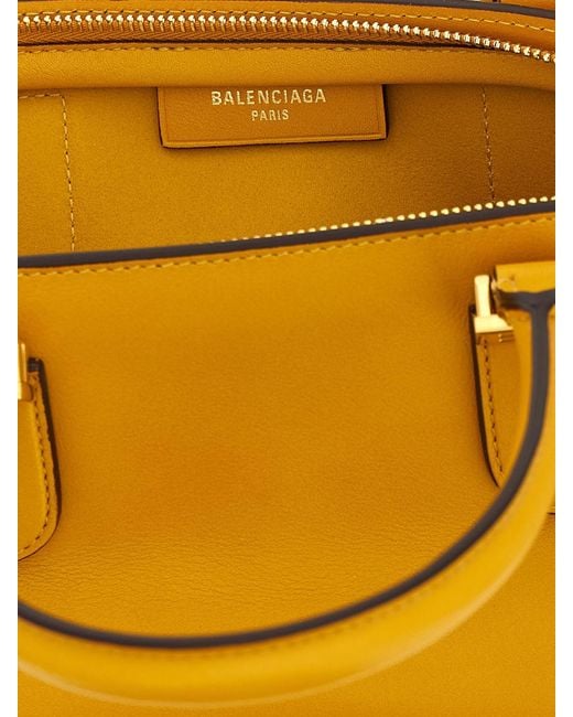 Balenciaga Handbag in Yellow | Lyst