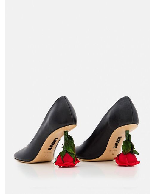 Loewe High Heel Shoes in White | Lyst