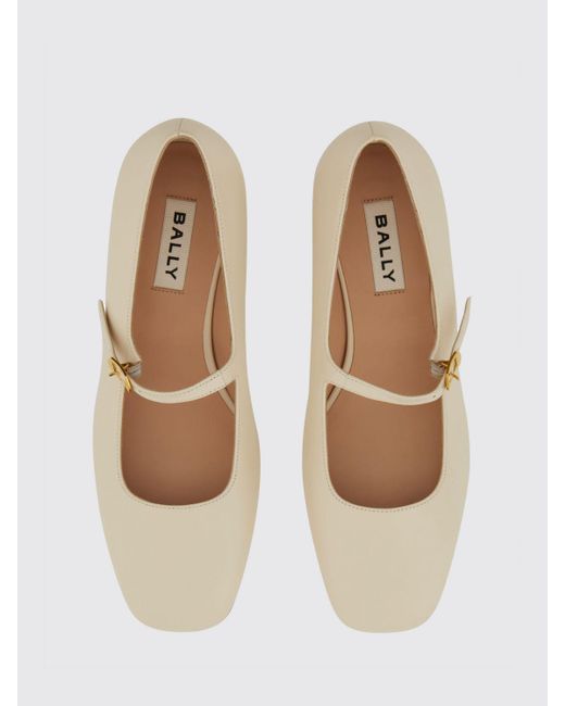 Bally Pumps in Natural | Lyst