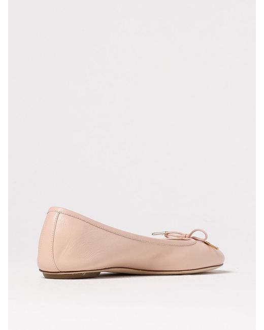 Chloé Ballet Flats in Pink | Lyst