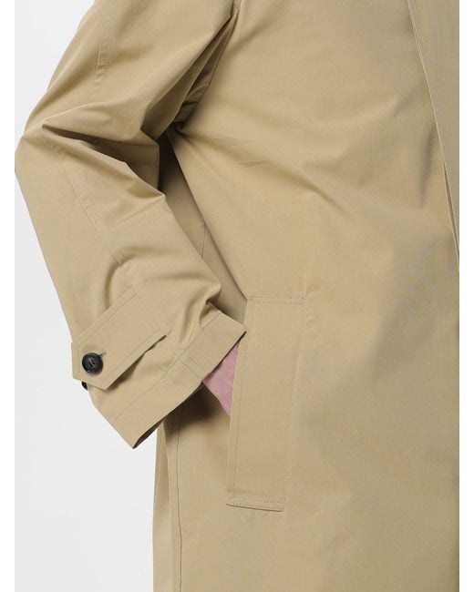 Burberry Trench Coat in Natural for Men | Lyst UK