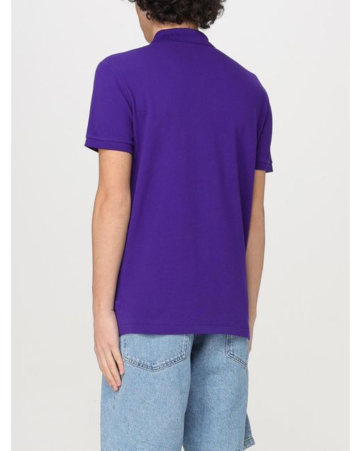 Polo Ralph Lauren Polo Shirt in Purple for Men | Lyst