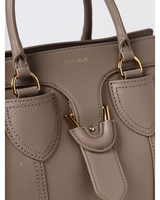 Coccinelle Handbag in Natural | Lyst