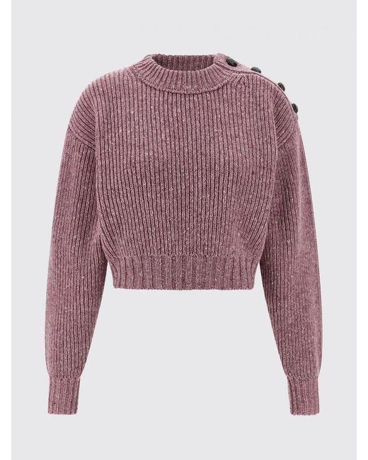 Chloé Cardigan in Purple | Lyst UK