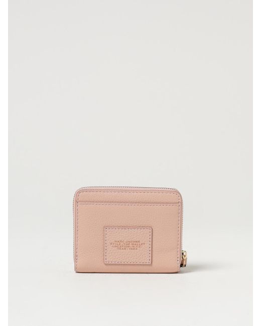 Marc Jacobs The Wallet Zip Around in Pink | Lyst UK