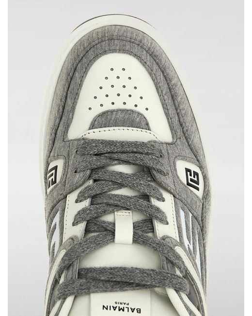 Balmain Sneakers in Metallic for Men | Lyst