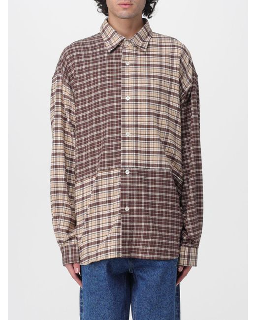 AMISH Shirt in Brown for Men | Lyst UK
