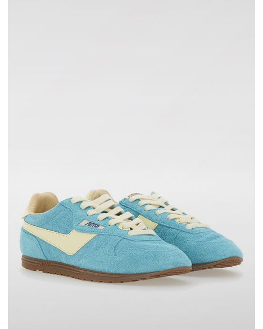 Autry Medalist Low Top Sneaker in Blue | Lyst UK