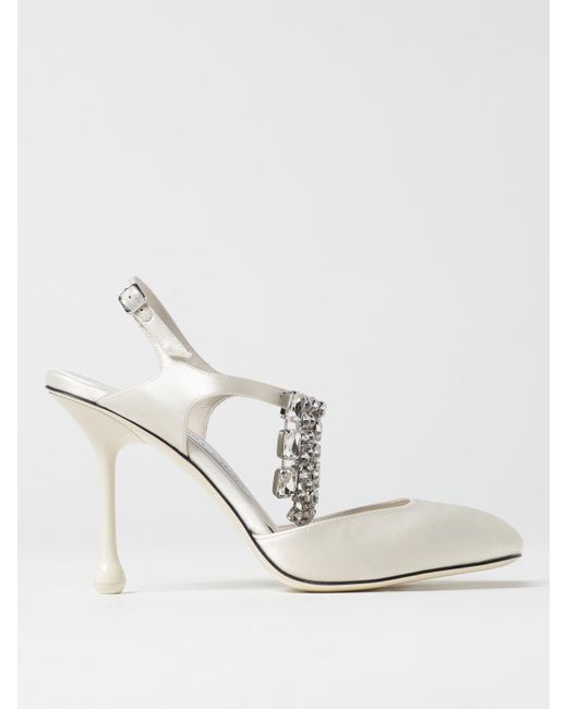 Jimmy Choo Pumps in White | Lyst