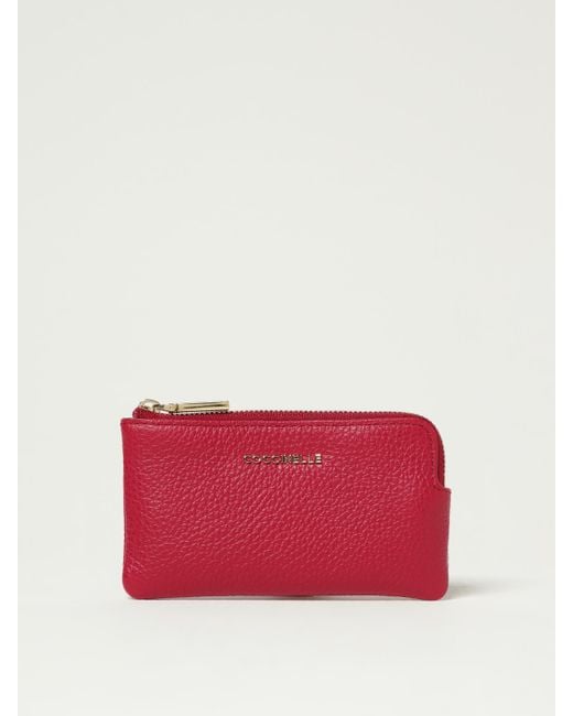 Coccinelle Key Chain in Red | Lyst UK