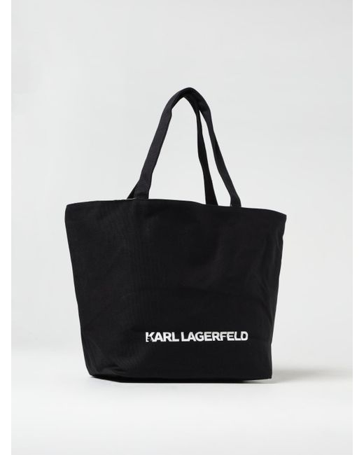 Karl Lagerfeld Backpack in Black | Lyst