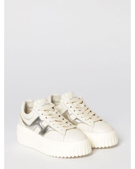 Hogan Sneakers in Natural | Lyst UK
