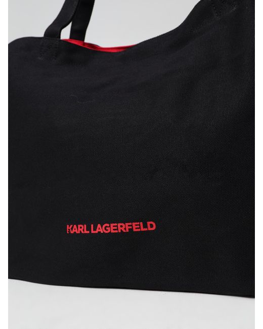 Karl Lagerfeld Backpack in Black | Lyst