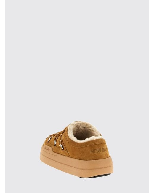 Moon Boot Shoes in Brown | Lyst UK