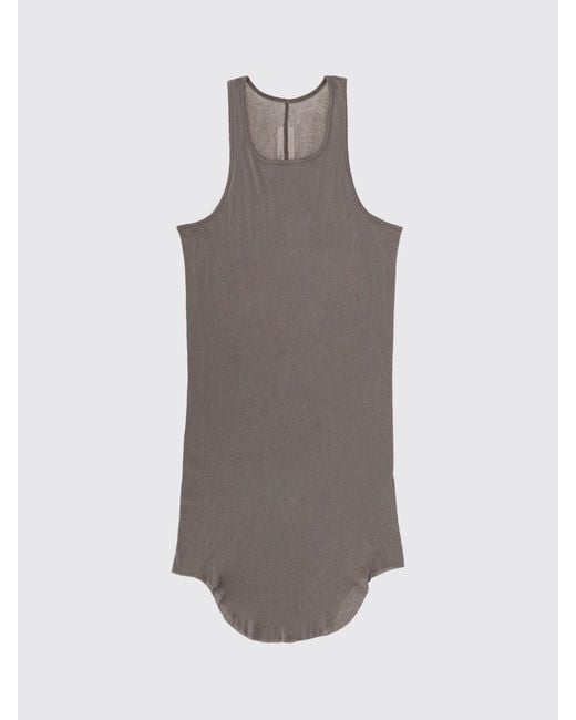 Rick Owens Tank Top in Grey for Men | Lyst UK