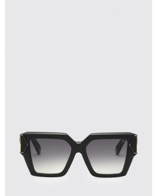 Philipp Plein Hera Cat-Eye Butterfly Sunglasses in Grey | Lyst UK