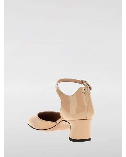 Jimmy Choo High Heel Shoes in Natural | Lyst