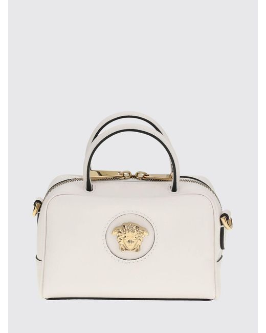 Versace Handbag in Natural | Lyst UK