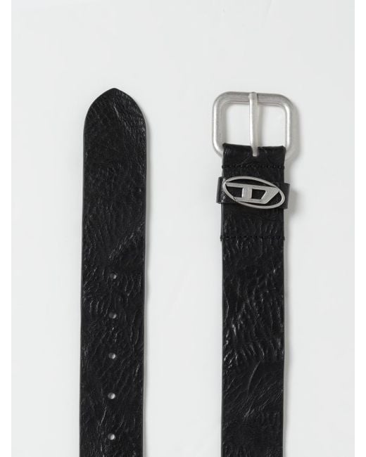 DIESEL Belt in Black for Men | Lyst UK