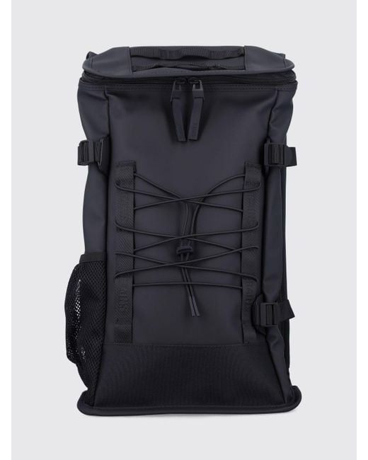 Rains Backpack in Black for Men | Lyst