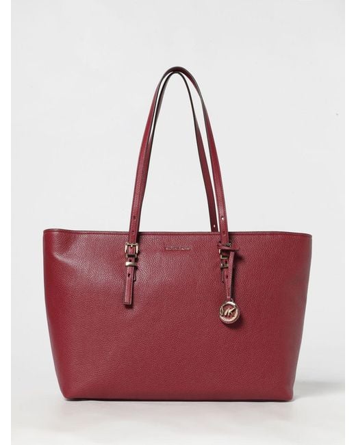 Michael Kors Shoulder Bag in Red | Lyst UK