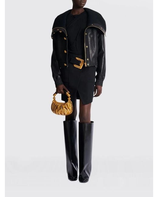 Balmain Skirt in Black | Lyst UK