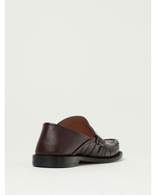 Loewe Loafers in Red | Lyst
