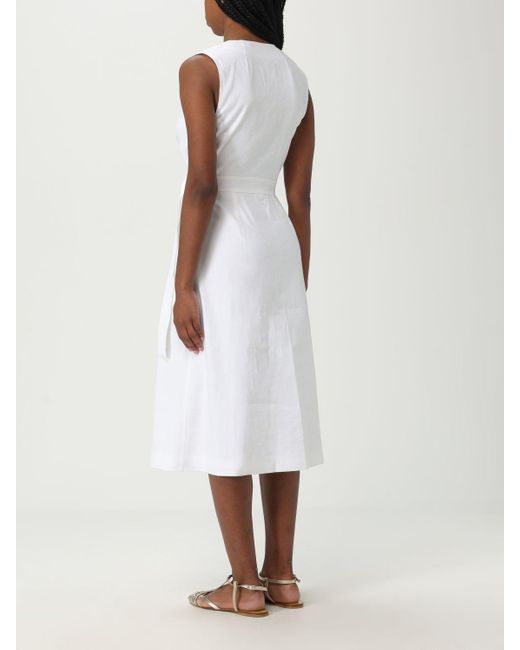 Theory Dress in White | Lyst