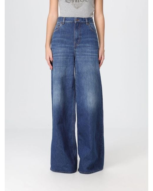 Chloé Jeans in Blue | Lyst