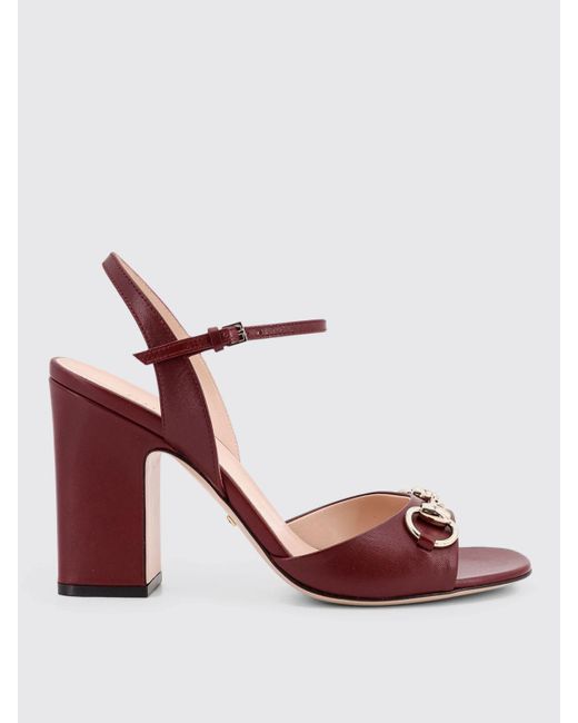 Gucci Sandals in Pink | Lyst