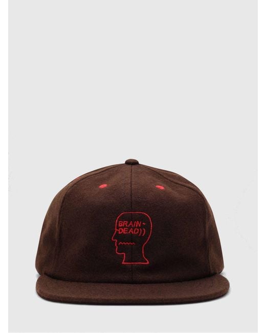 Brain Dead Hat in Brown for Men | Lyst UK