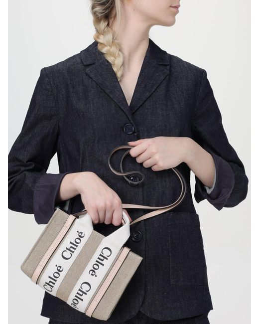 Chloé Mini Bag Chloé in Natural | Lyst