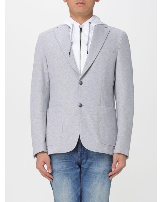BOSS Jacket in Grey for Men | Lyst UK