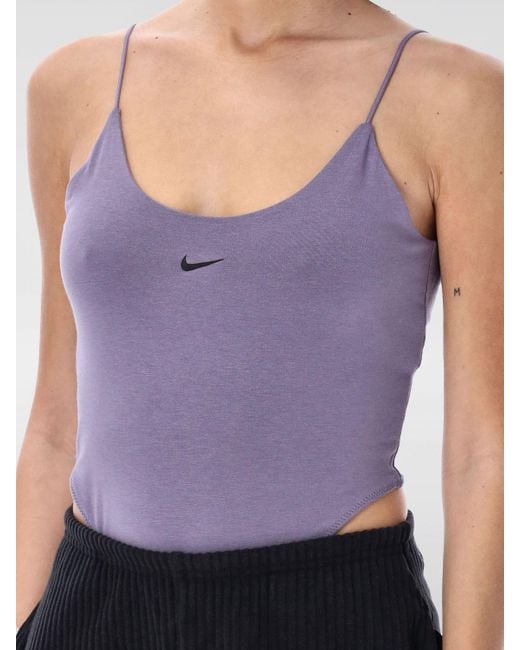 Nike Top in Purple | Lyst UK