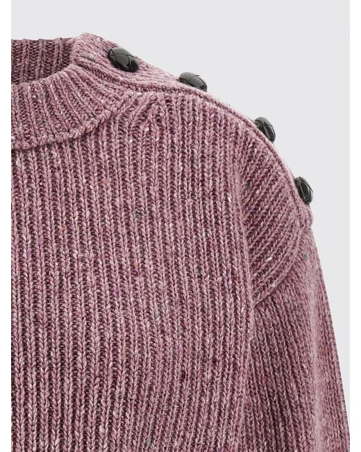 Chloé Cardigan in Purple | Lyst