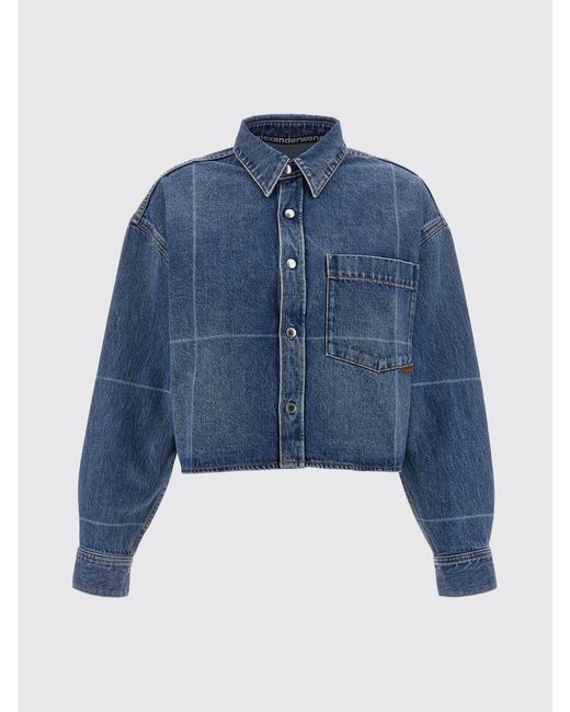 Alexander Wang Top in Blue | Lyst UK