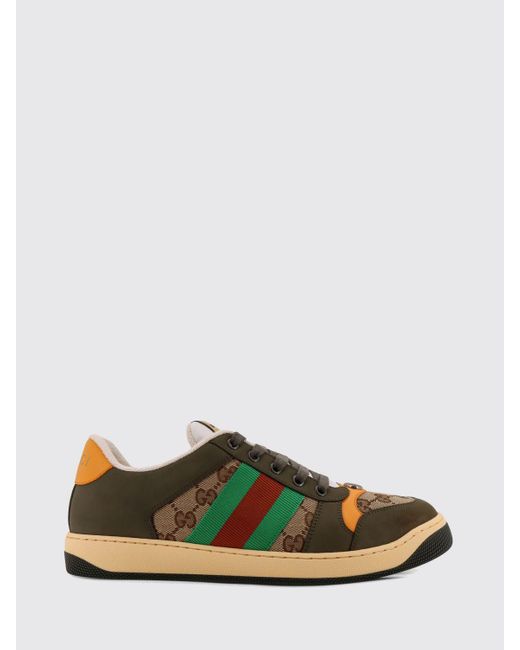 Gucci Sneakers in Green for Men | Lyst