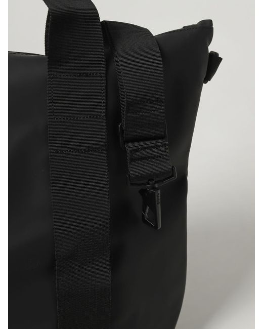 Rains Backpack in Black for Men | Lyst