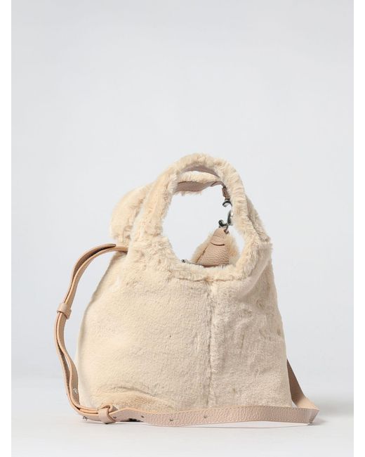 Coccinelle Shoulder Bag in Natural | Lyst UK