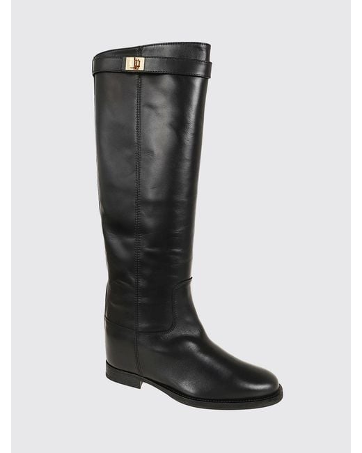 Via Roma 15 Shoes in Black | Lyst UK