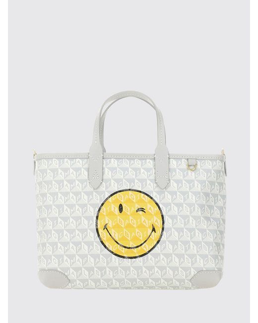 Anya Hindmarch Crossbody Bag in White | Lyst UK