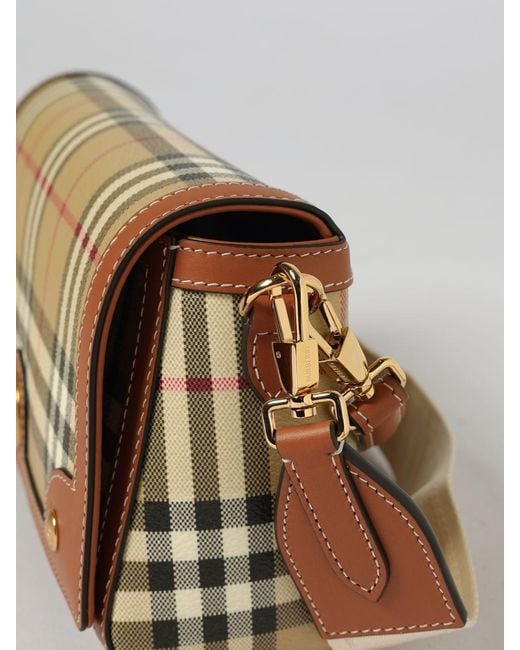 Burberry Handbag in Metallic | Lyst