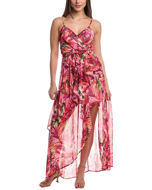 Bebe Tiered Midi Dress | Lyst UK