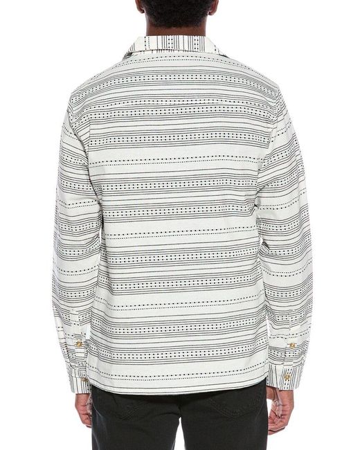 Sovereign Code Voyage Woven Shirt in Grey for Men | Lyst UK