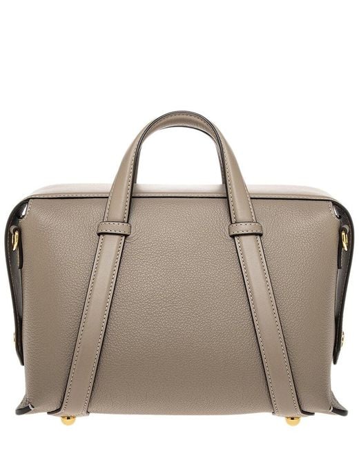 Fendi Boston 365 Leather Bag in Brown | Lyst